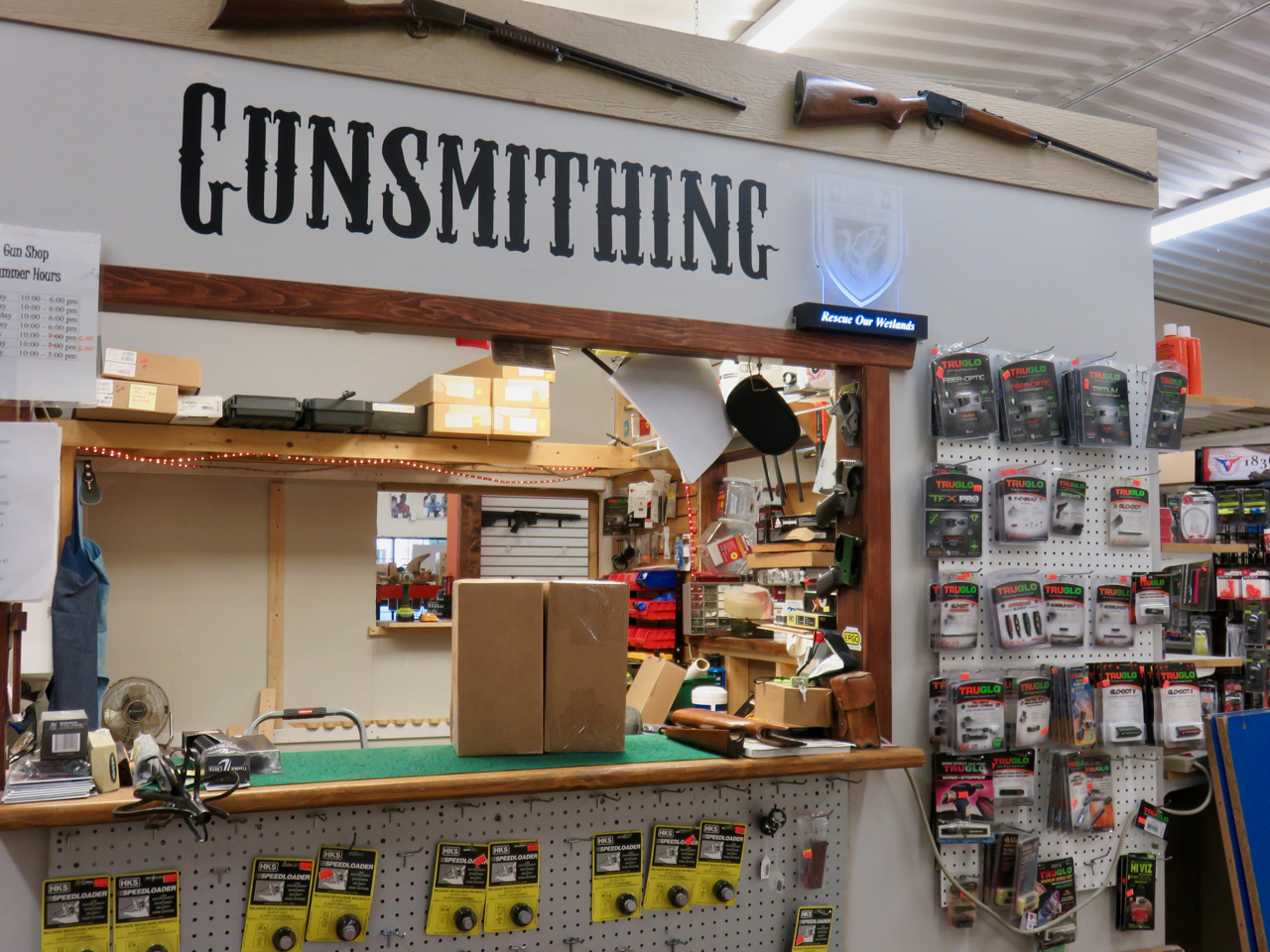 Welcome to the shop - Hair Trigger Gun Shop Zimmerman Minnesota