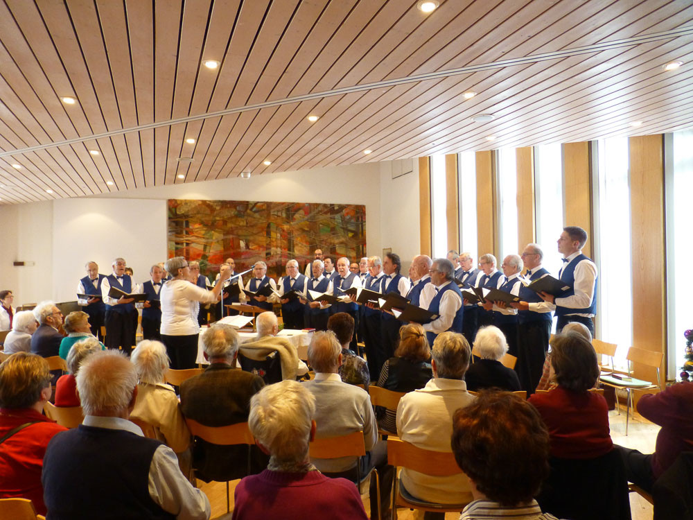 Tradition am Ende des Jahres - Männerchor Rieden-Wallisellen