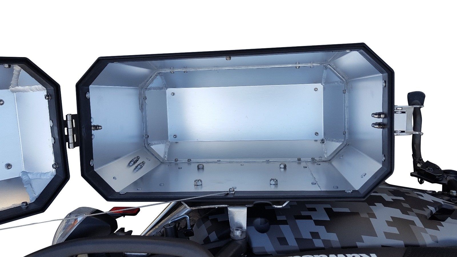 Nomad Rider KLR 650 08-19 Complete Pannier Luggage System - ADV-Gear