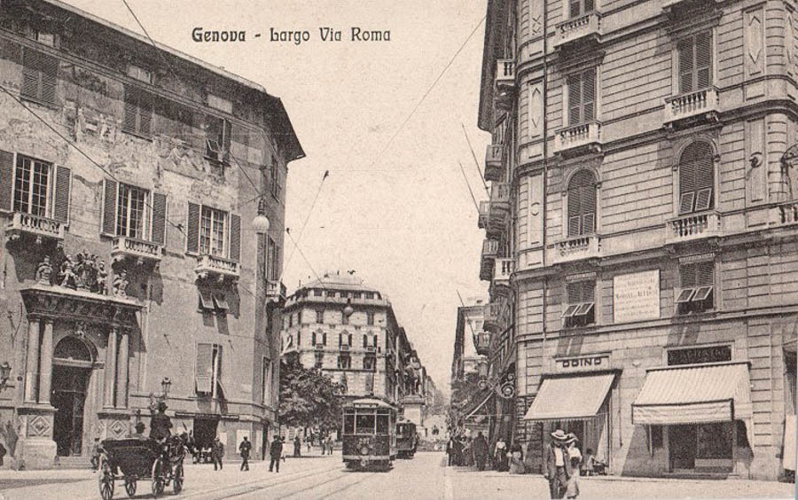 XX Settembre, V.Roma, Varie Centro - GenovaOld -Foto e Cartoline di ...