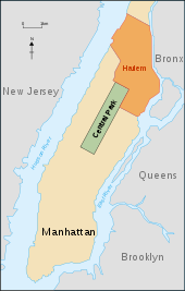 Where is Harlem ? - Site de harlemrenaissanceandthehistory