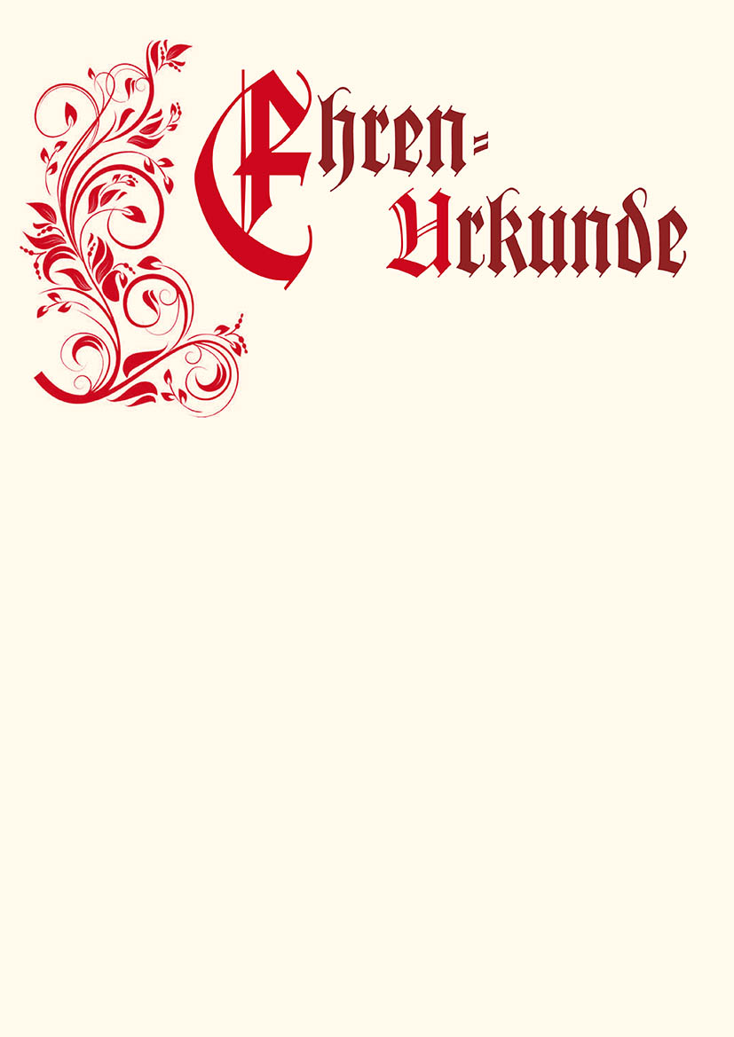 Ehrenurkunde - wmxdesigns Webseite!