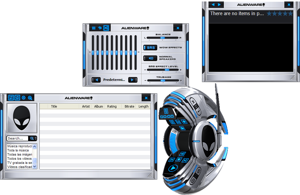 Alien Ware Invader Para su reproductor de Windows Media Player ...