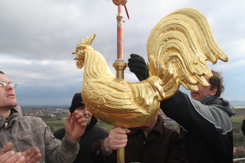 La passation des coqs de clocher à Wangen - Cercle d'histoire(s) Wangen