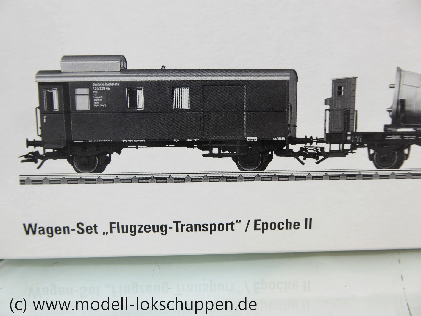 Märklin 45097 Wagen-Set - 6 Flachwagen und 1 Güterzug-BegleitwagenDRG ...