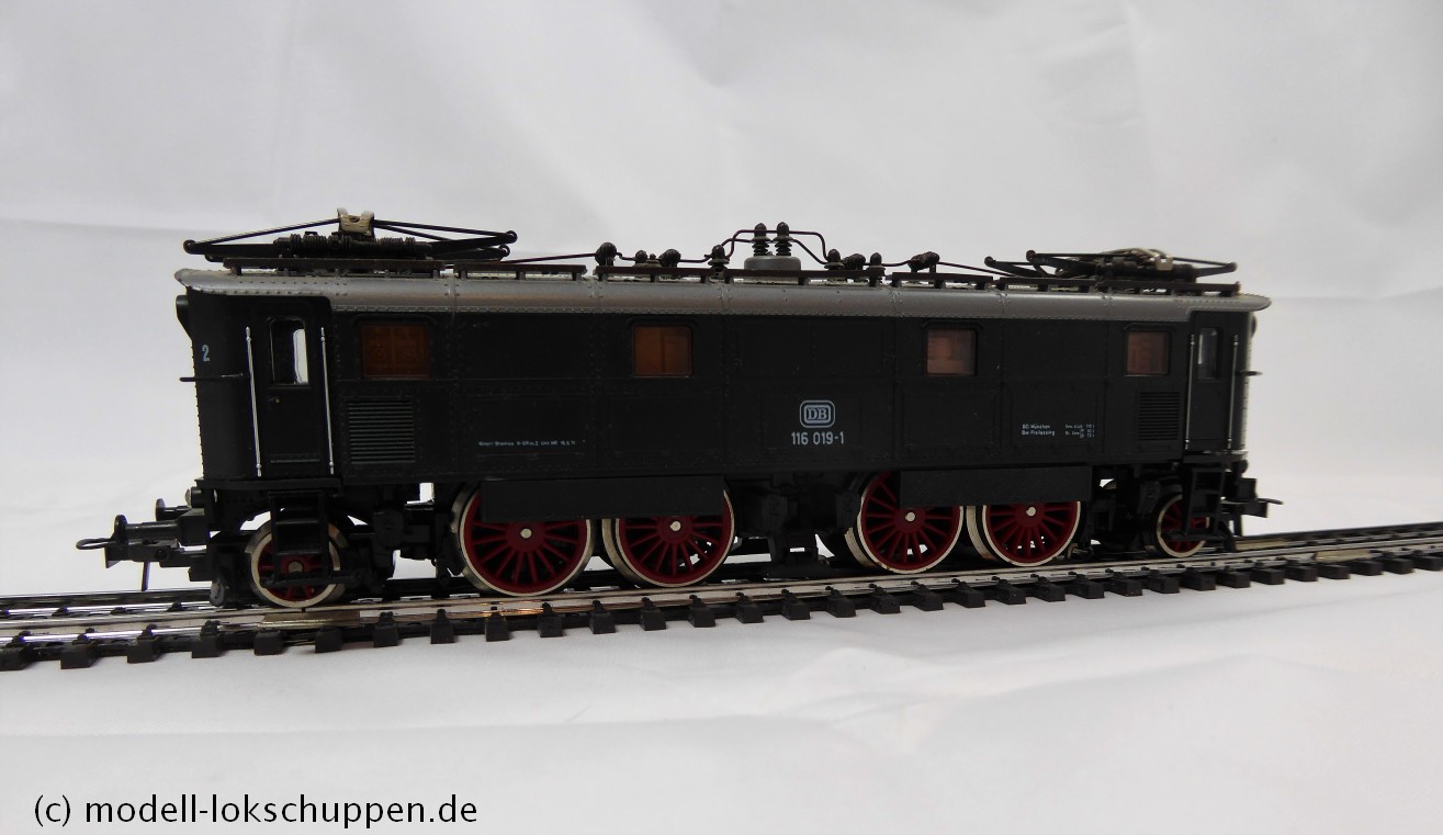 Roco H0 AC 14143 Elektrolokomotive der DB BR 116 019-1 - Märklin H0 ...