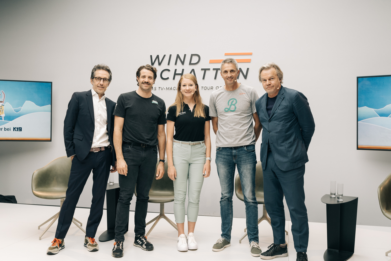 Gelungene Premiere von "Windschatten", dem Livemagazin der Tour of ...
