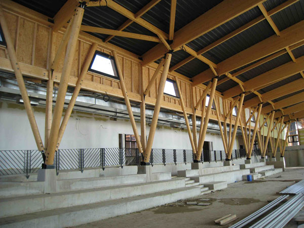 Exercices et pré-dimensionnement de colonnes bois, acier, béton - Cours de Structure Fac Archi ULB