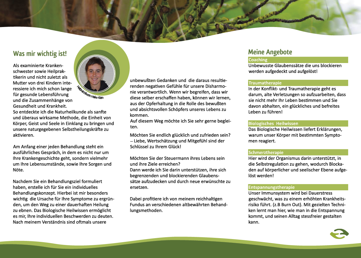 Flyer erstellen - Faltblätter gestalten - Grafikdesign Moers