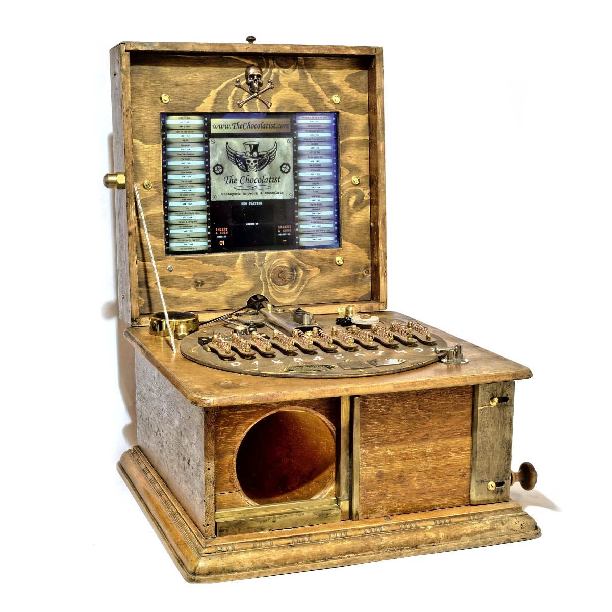 Jukebox Gramophon - STEAMPUNK - Dan Aetherman aka The Chocolatist