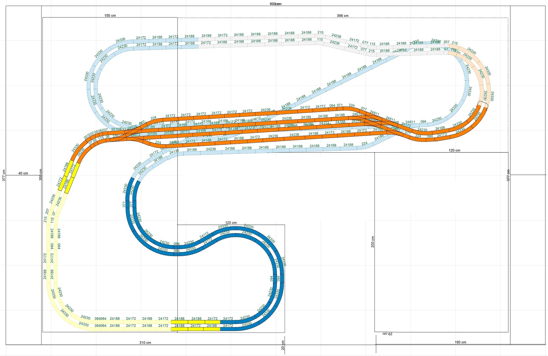 Gleispläne in U-Form - Märklin H0 - Forum Die Seite