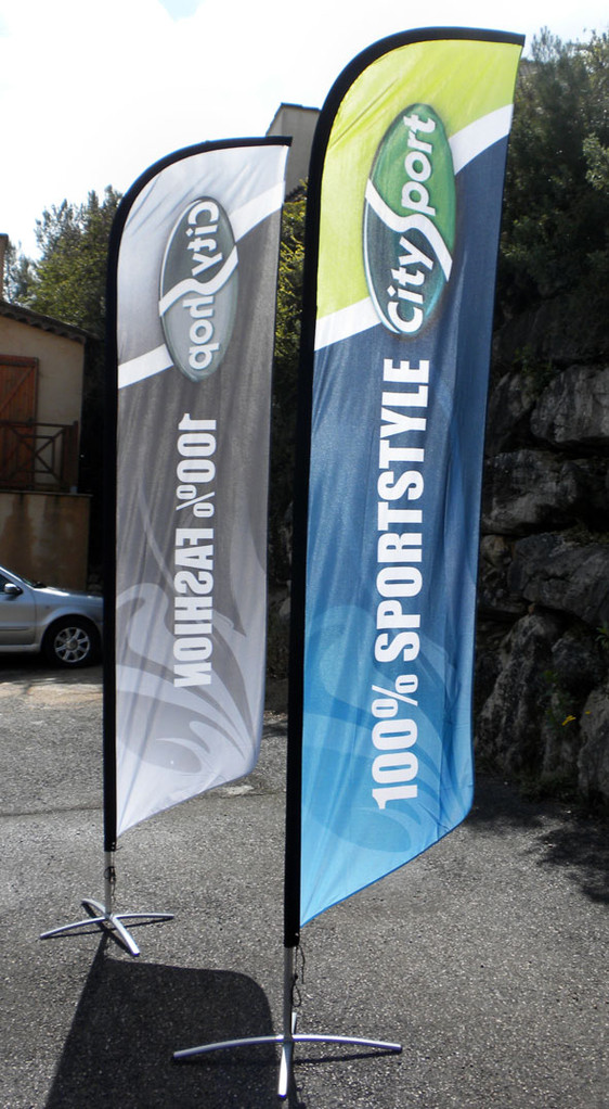 ProWing Blades Quality Wind Flags. Custom printed in different formats ...