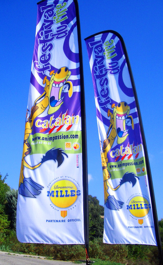 ProWing Blades Quality Wind Flags. Custom printed in different formats ...
