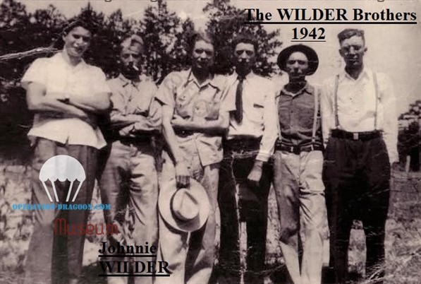 WILDER Johnnie C. "L" company, 143rd Infantry regt. 36th Div. - August ...