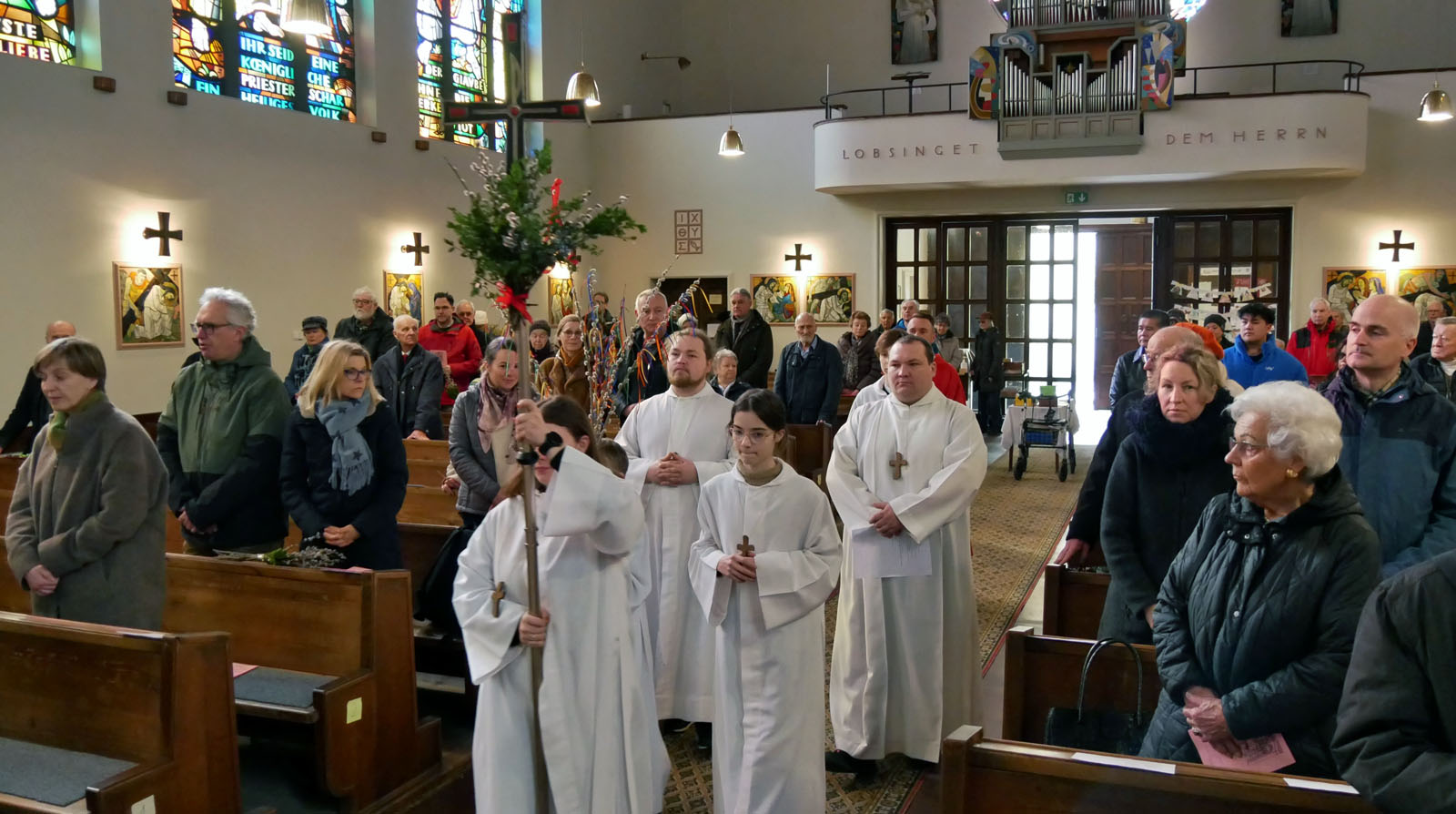 Palmprozession, April 2023 - Pfarre Sandleiten