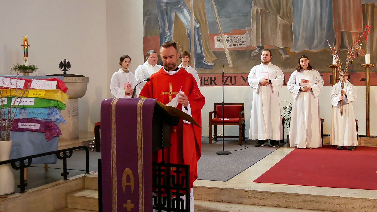 Palmprozession, April 2023 - Pfarre Sandleiten