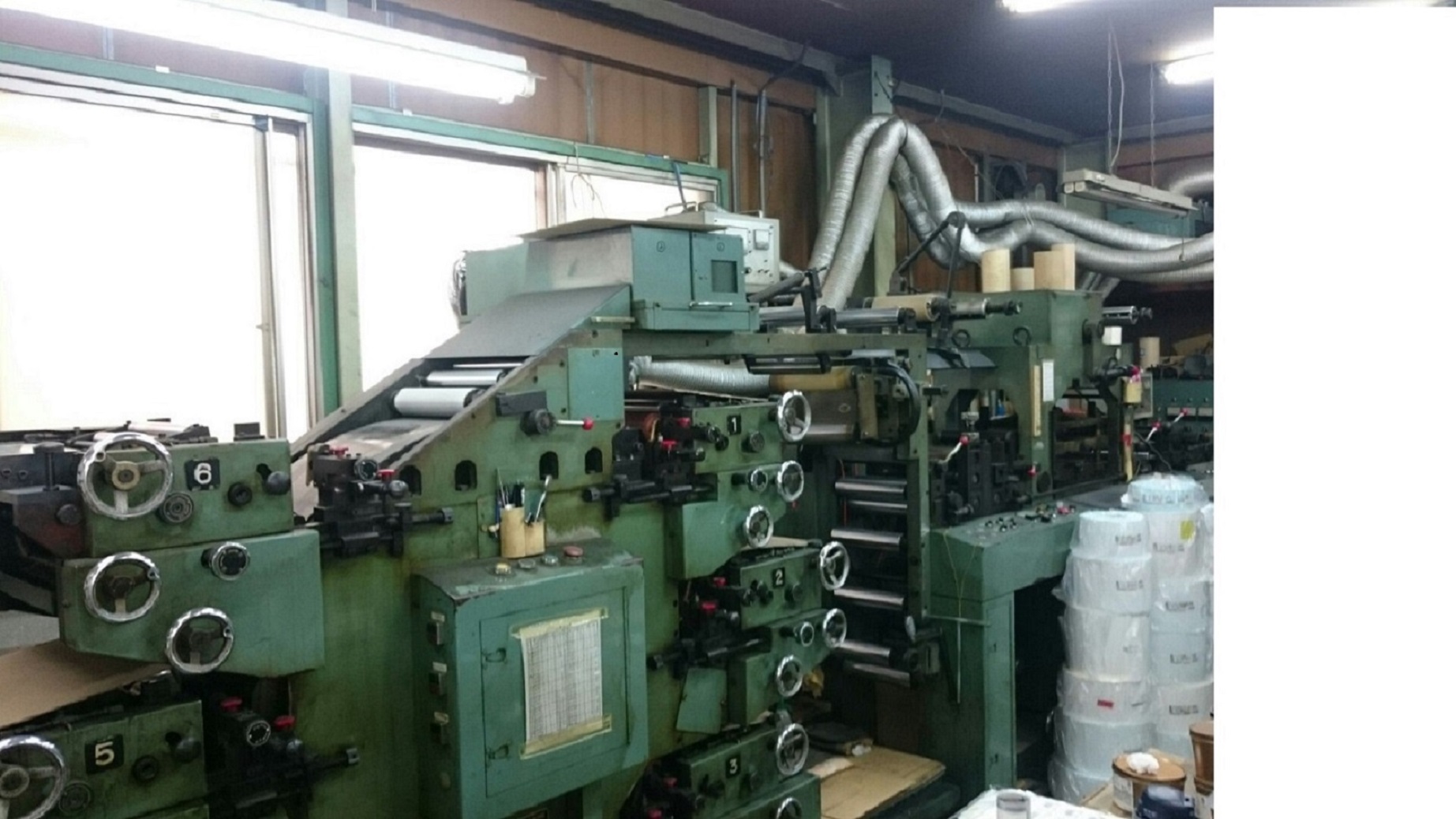 Sanki machinery made Rotary screen printing machine - KRD Japan