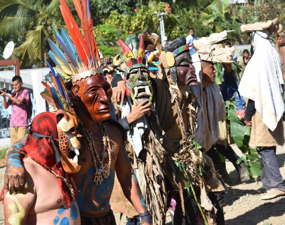 THE DANCE OF THE DEVILS... - - Boruca, indigenous of Costa Rica.
