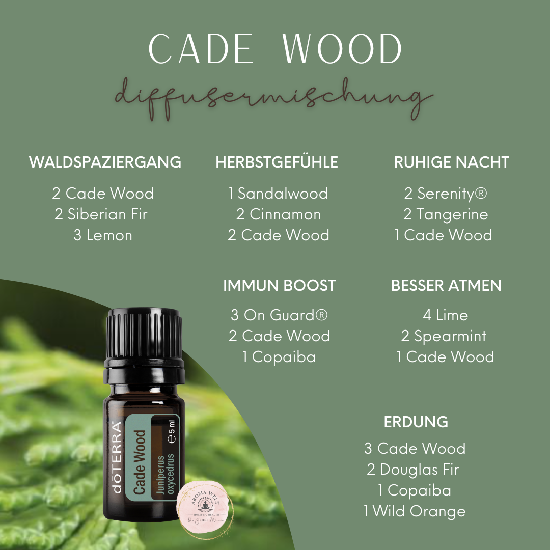 Aroma Welt │doTERRA Cade Wood - Stechwacholder ätherisches Öl - doTERRA ...