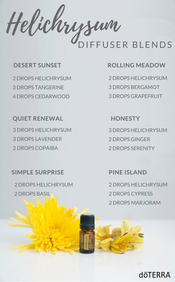 Aroma Welt │doTERRA Helichrysum Oil - Strohlblumenöl - Strohblume ...