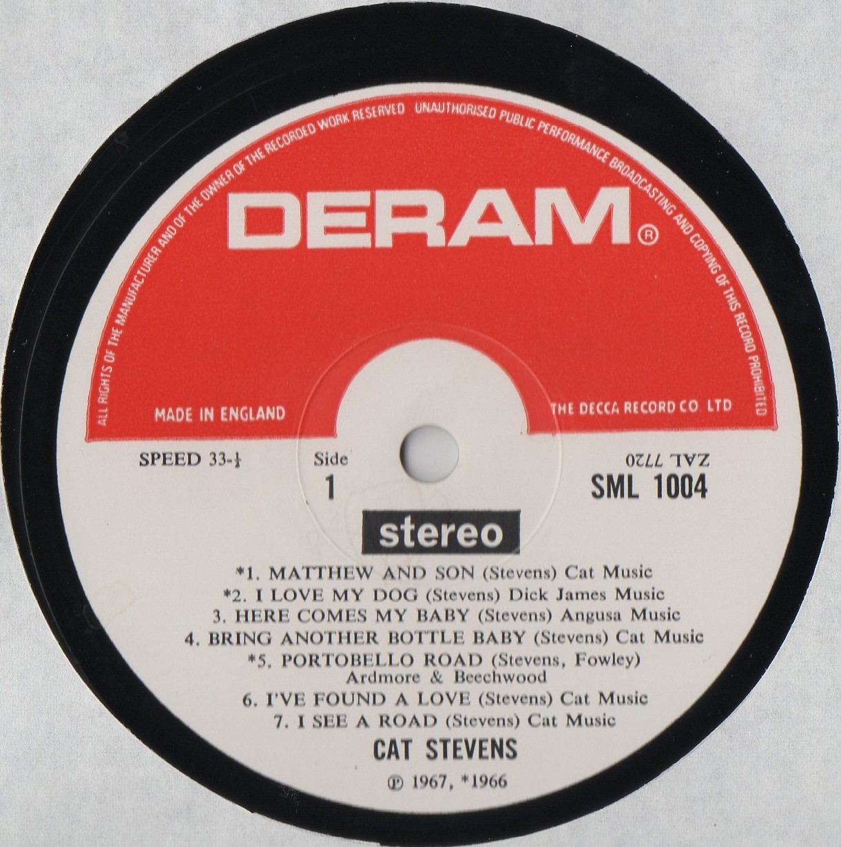 Cat Stevens - analogalbumss Webseite!