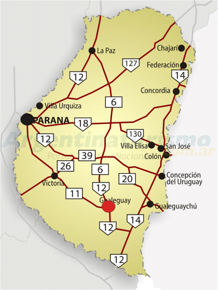 Como llegar - GUALEGUAY, Turismo, Carnavales Y Todo el verde en ...www ...