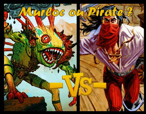 Murloc ou Pirate ? - Hearthstone Carte Fun