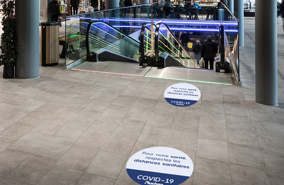 Adhésif de sol - sat-communication