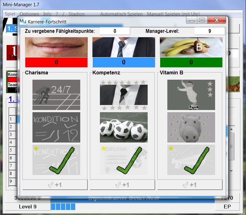 Fußball-RPG? - Mini-Manager - DER Fußball-Manager (offline, kostenlos)