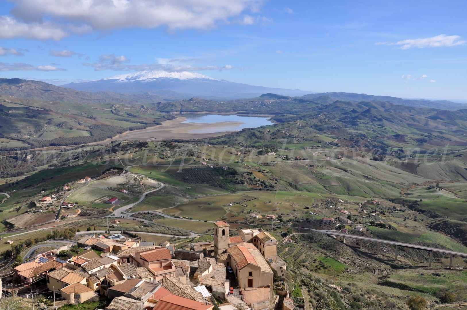 Lago Pozzillo - Foto Sicilia, Sicily Photo