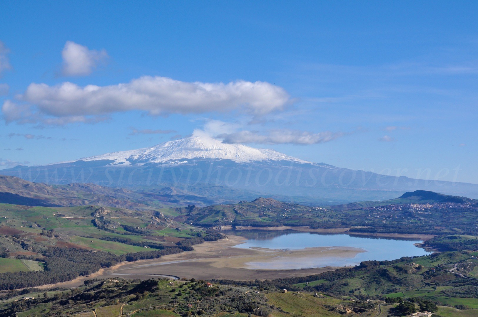Lago Pozzillo - Foto Sicilia, Sicily Photo