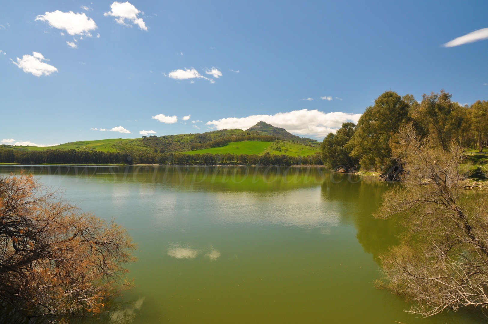 Lago Pozzillo - Foto Sicilia, Sicily Photo