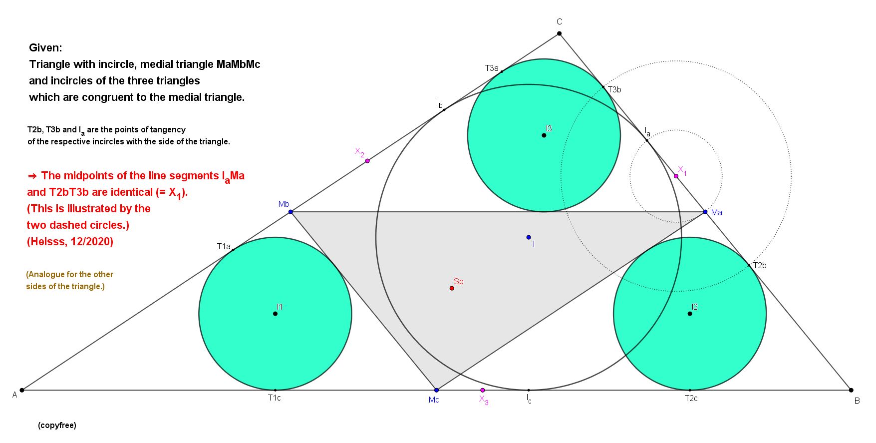 Medial Triangle - Geometry by Heisss