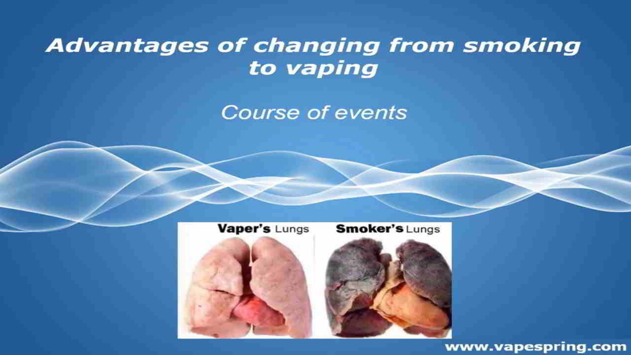 Advantages of changing from Smoking to Vaping - vapespring