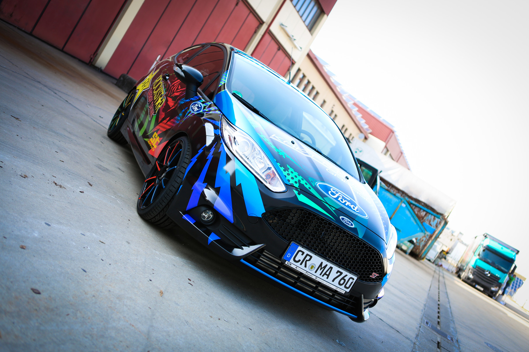 Fahrzeugfolierung, Car Wrapping - Blickwerbung Werbetechnik