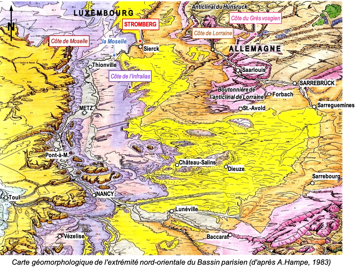 Butte-témoin du Stromberg - Description