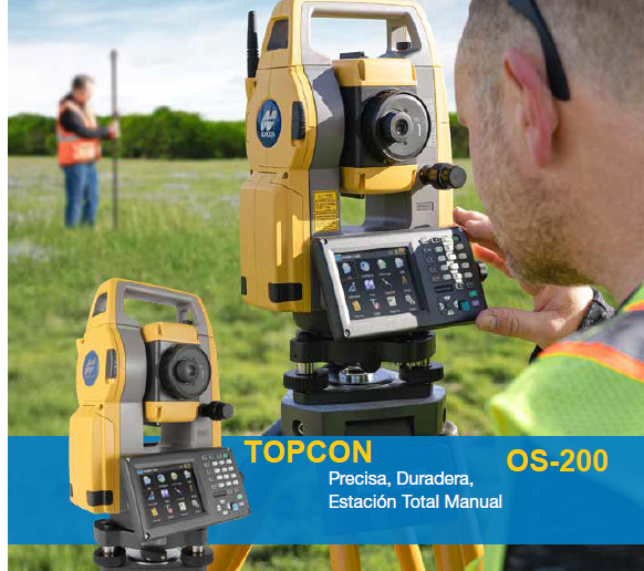 Topcon OS-205 - estacion total