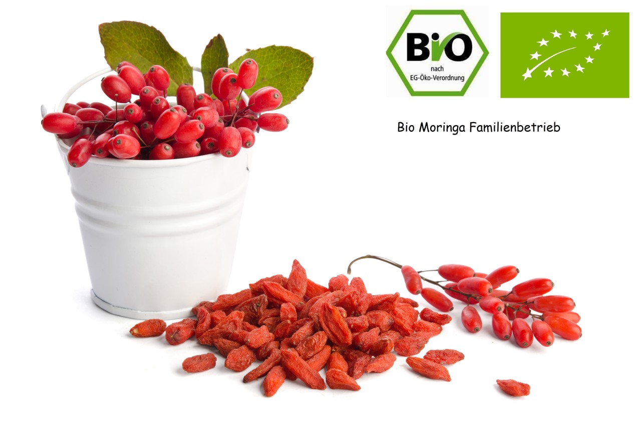 Bio Goji Beeren - Moringa Familienbetrieb