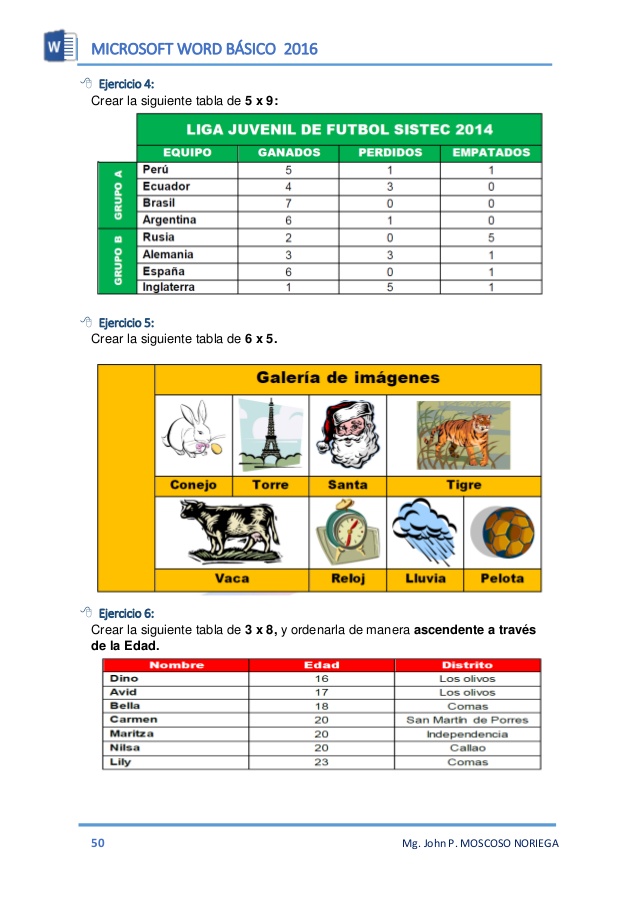 Práctica Formas en Word - Página web de informaticauy
