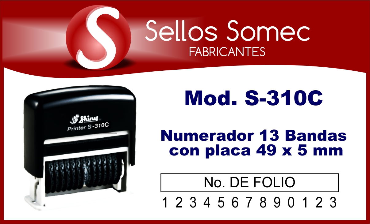 SELLOS FECHADORES Y NUMERADORES - Sellos de Goma y Metal