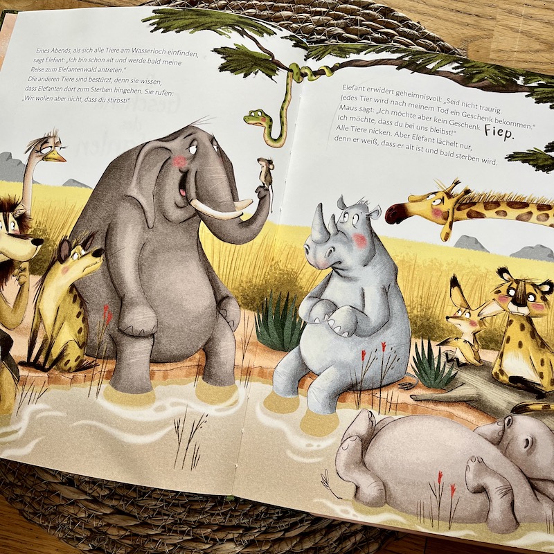 "Das Geschenk des Elefanten" - Tanja Wenz, Marta Balmaseda ...