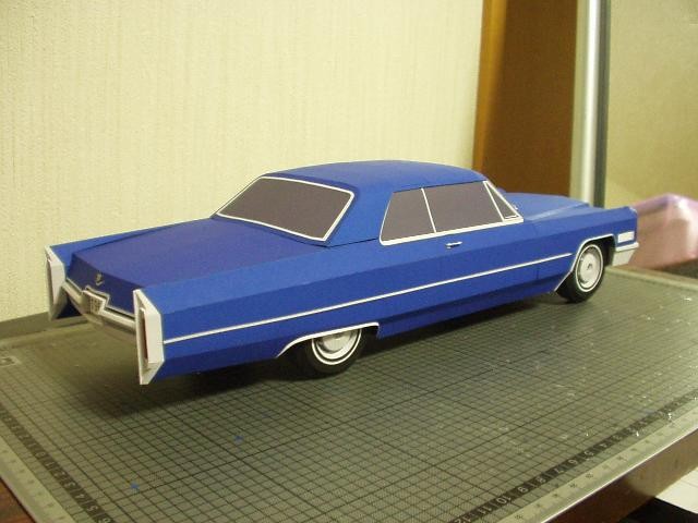 1966 Cadillac Coupe Deville (1/16) - American car Papercraft! by north07