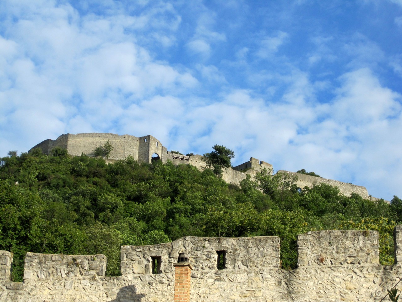 Burg Hainburg - Burgen und Schlösser. Kelten. Mittelalter. Schottland