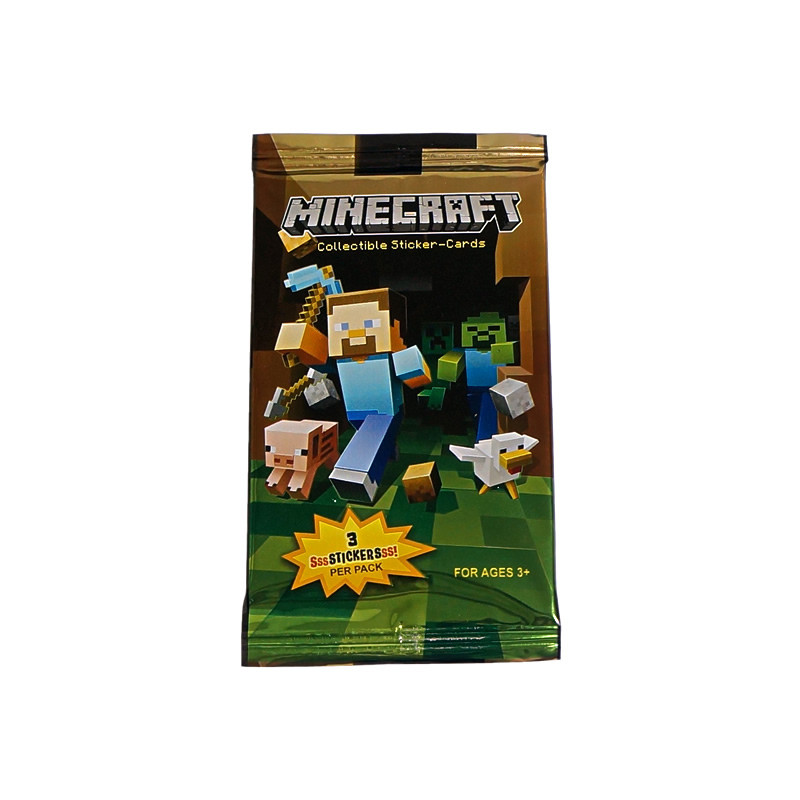 Minecraft Collectible Sticker-Cards - Evolete | Worldwide Distributor ...