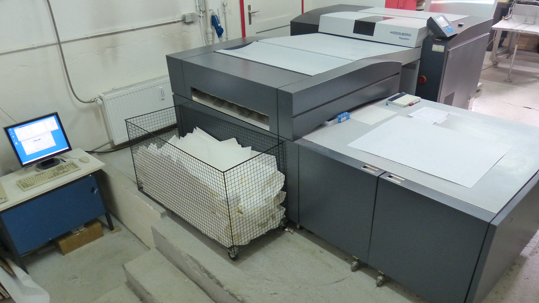 Offer used Thermal CTP System Heidelberg Topsetter 74 for sale ...