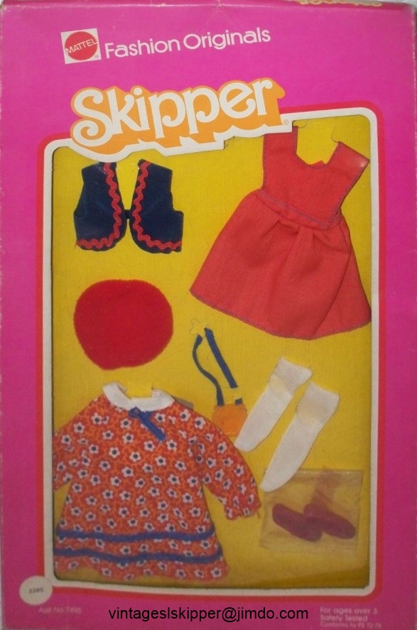 Skipper (and Friends) Fashions Overview: Prototypes, Sample Fashions ...