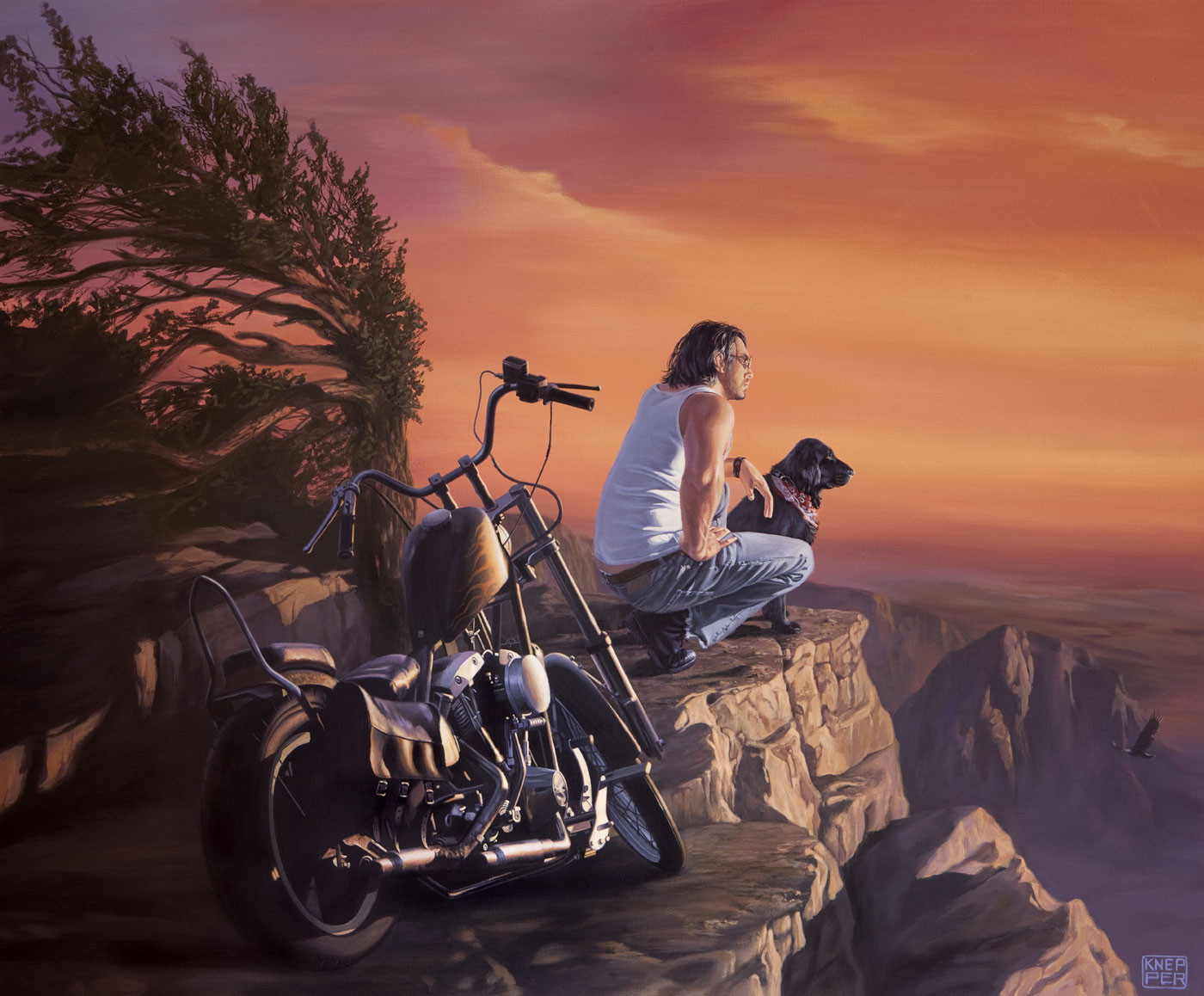 Motorcycle Art - Artist Michael Knepper