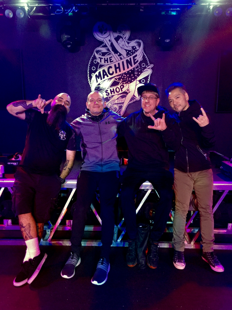 With Dash Cooper (Alice Cooper’s son) and his band CO-OP. - kdmurray