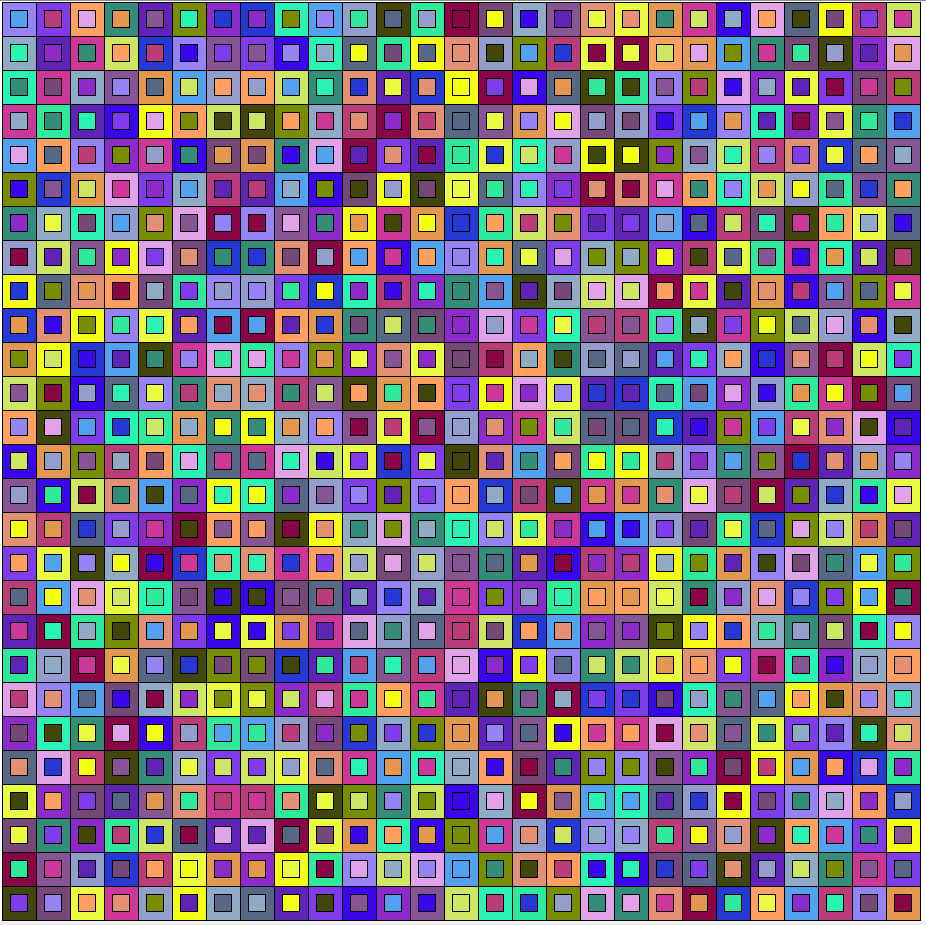 La symbolique du carré - Structure Nomade