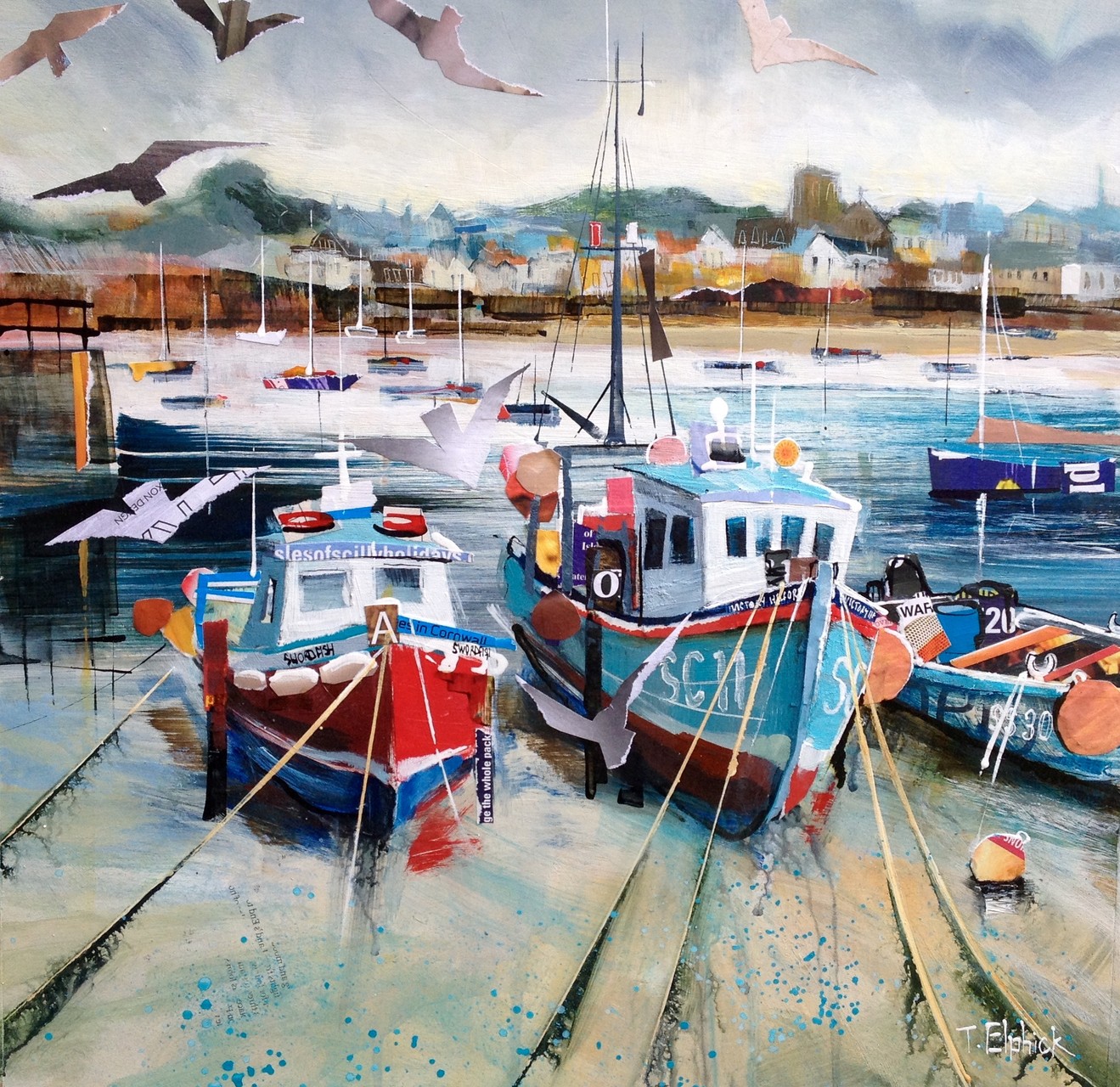 Isles of Scilly - Tracey Elphick Mixed Media Artist Cirencester